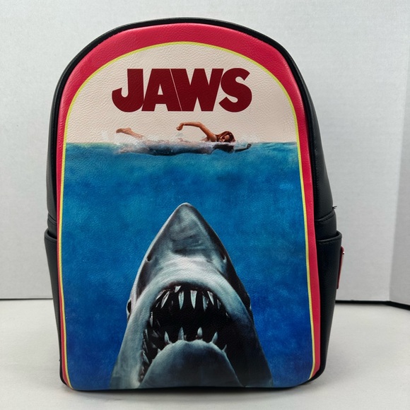 Loungefly | Bags | Loungefly Jaws Original Poster Mini Backpack | Poshmark